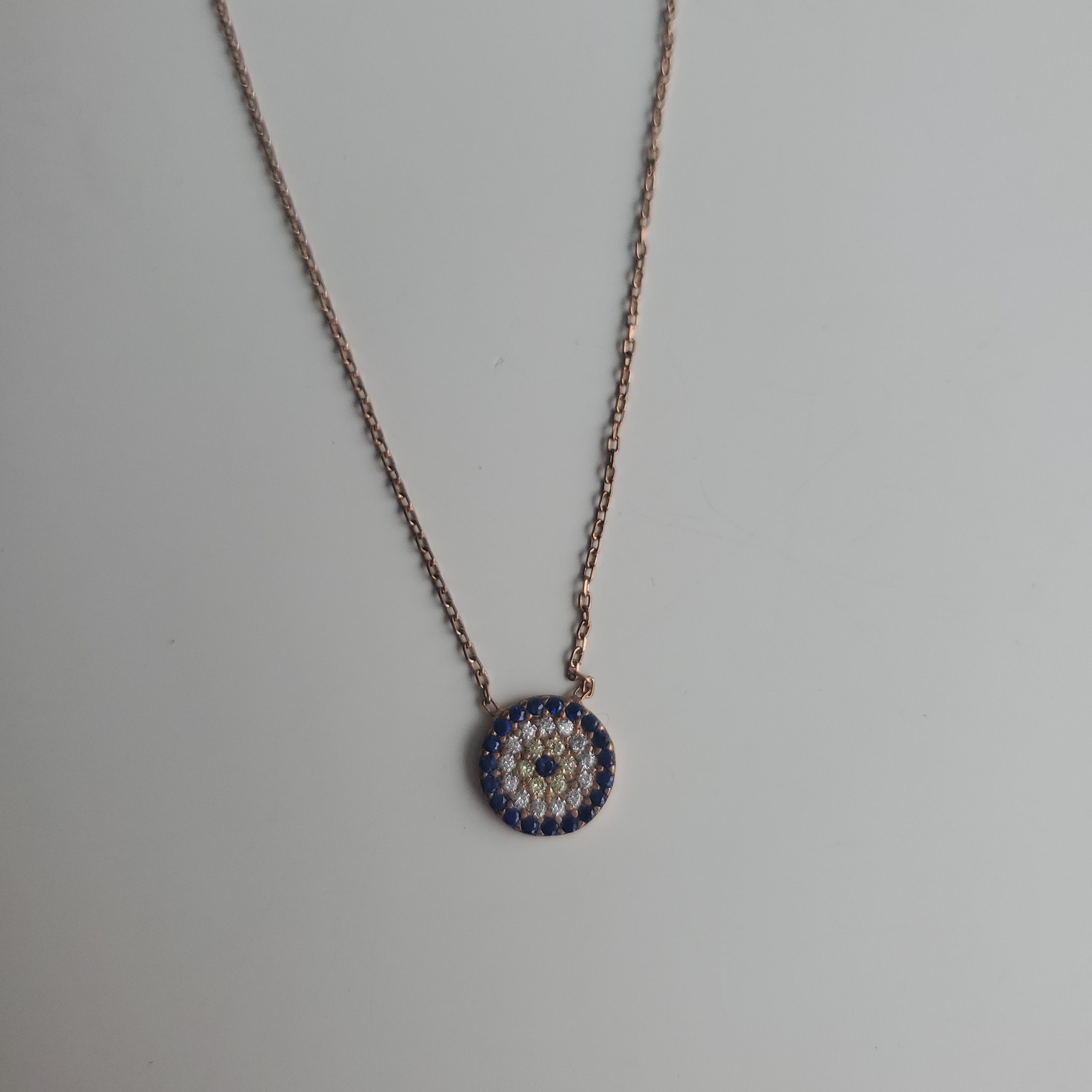 Rose Gold Circle Pendent